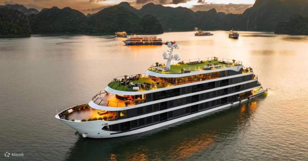 2D1N Halong & Teluk Lan Ha dengan Pelayaran Venus Bintang 5 - Klook Indonesia